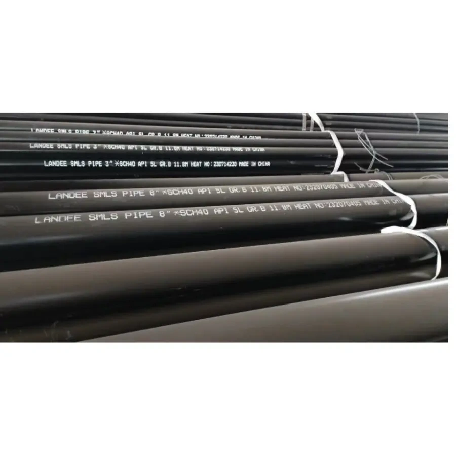 Carbon Steel ASTM A106, A53 Seamless Pipe, API 5L Grade B - Landee