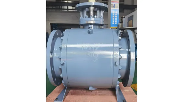 Reduce Bore Trunnion Ball Valve, ASTM A105, 14 * 12 IN, CL150 | Landee