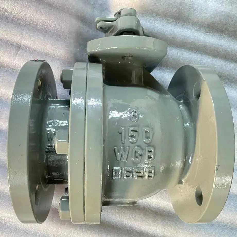 ASTM A216 WCB Floating Ball Valve, API 6D, 6 Inch, CL150, RF - Landee