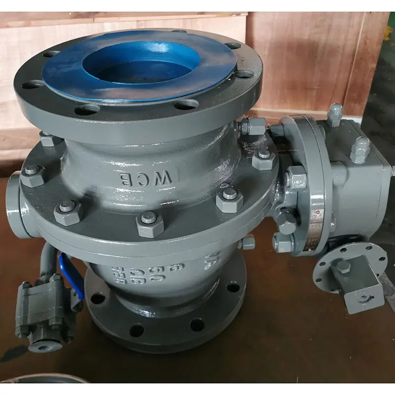 ASTM A216 WCB Floating Ball Valve, API 6D, 6 Inch, CL150, RF - Landee