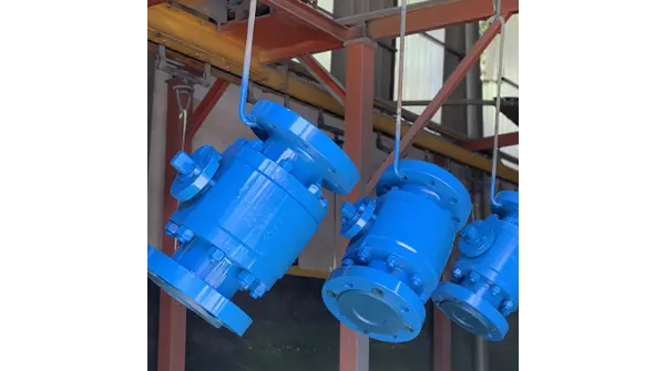 ASTM A105N Floating Ball Valve, 600 LB, 4 Inch, API 6D, RF | Landee