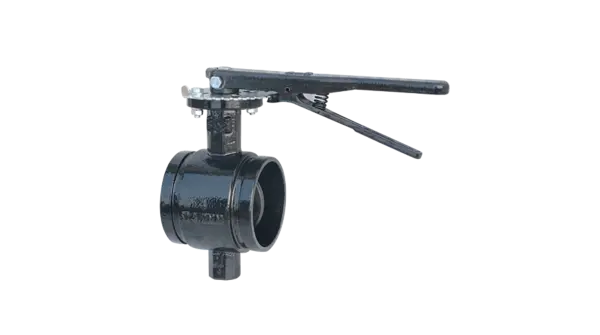 MSS SP-67 Grooved Butterfly Valve, A536 65-45-12, 2-12 Inch - Landee