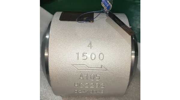 API 594 Dual Plate Check Valve, ASTM A105, 4 IN, 1500 LB, BW | Landee