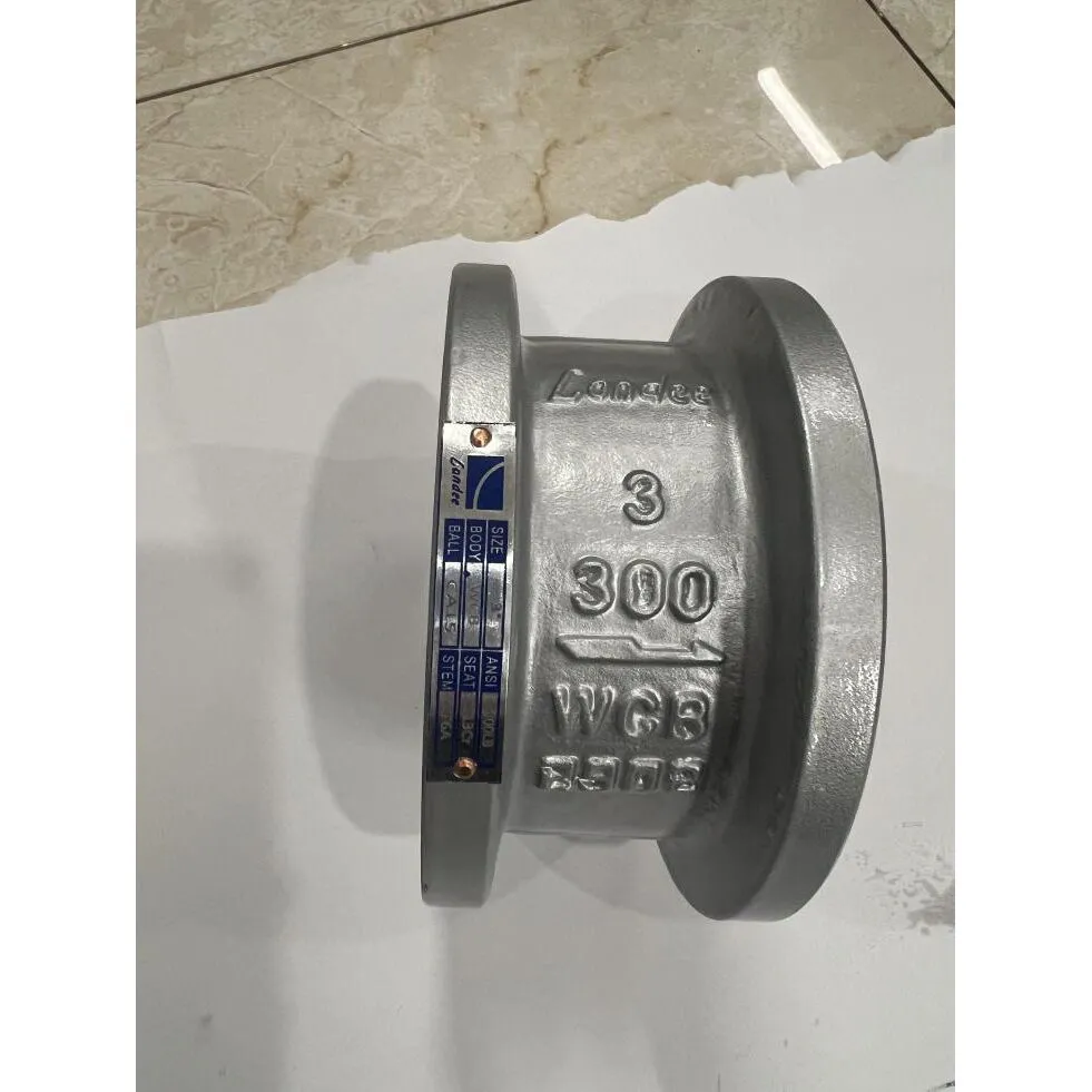 Carbon Steel Wafer Check Valve, API 594, WCB, 3 Inch, 300 LB - Landee