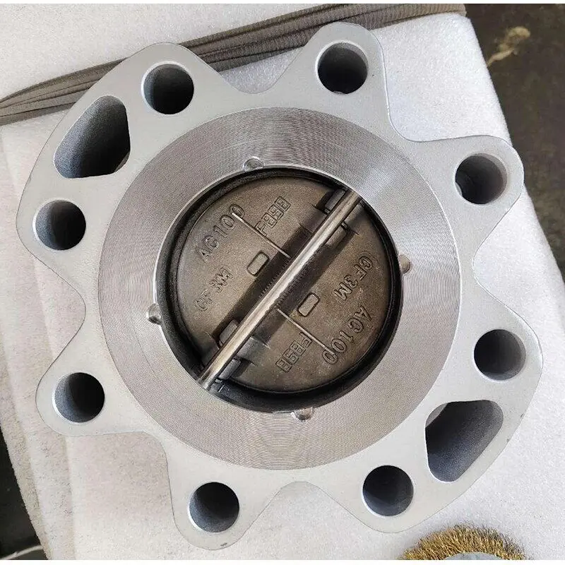 API 594 Dual Plate Check Valve, ASTM A105, 4 IN, 1500 LB, BW - Landee