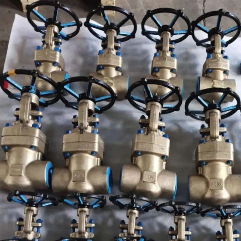 ASTM A105N Gate Valve, API 602, 1-1/2 Inch, CL800, BB, OS&Y - Landee