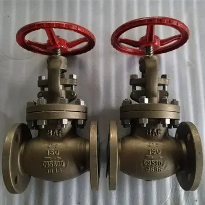 Hand Wheel Operated Globe Valve, Aluminium Bronze, 150 LB, DN65, RF ...