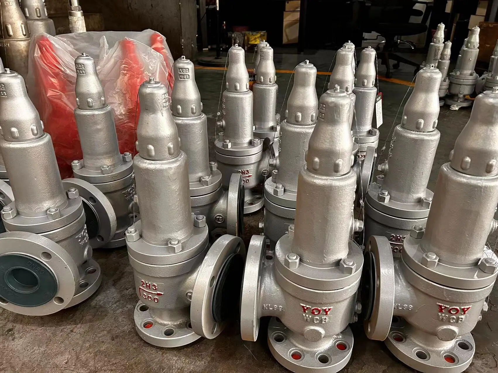 API 526 Safety Valve, ASTM A216 WCB, 10 barg, Orifice D to T - Landee