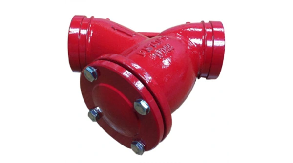 Ductile Iron ASTM A536 Grooved Y-strainer - Landee