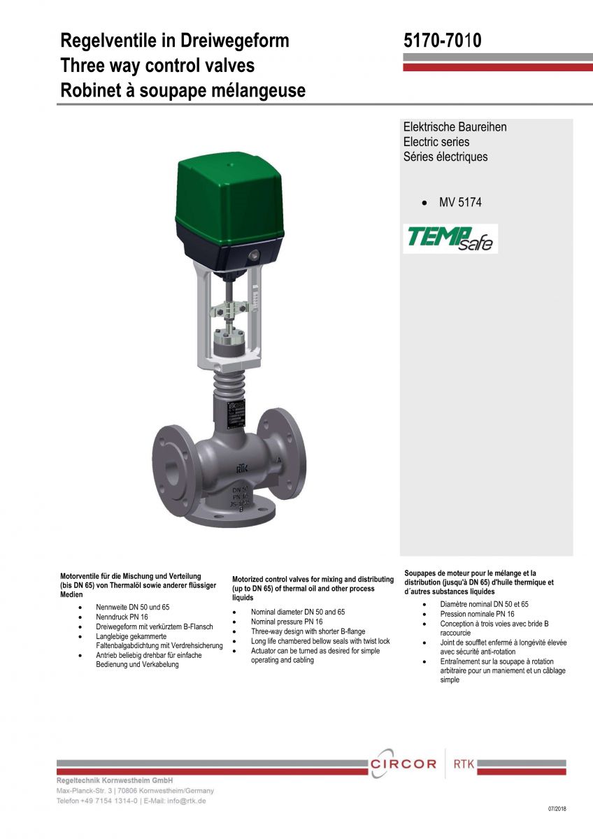 RTK Control Valve | Jonloo Valve Company